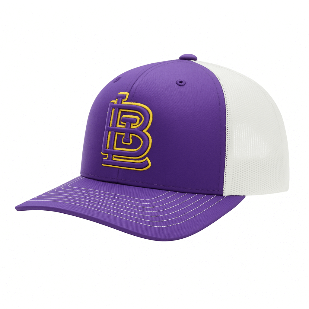 Richardson BTL 112 Split Purple/White Cap